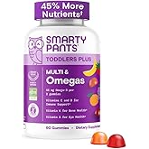Amazon.com: SmartyPants Kids Multivitamin Gummies - Improved Formula: Omega 3 (DHA/EPA ...