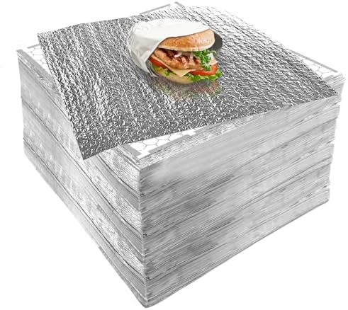 XpressPak Insulation Sandwich Wrapping Paper Aluminum Foil Sheets ...