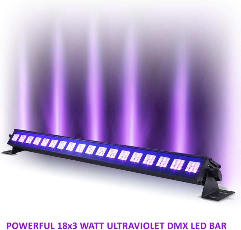 beamz LED BAR DMX Black Light UV Tube Ultraviolet Strip: Amazon.co.uk ...
