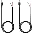 Amazon.com: THE PERFECT PART RCA to Bare Wire Speaker Cable | 10 FT ...