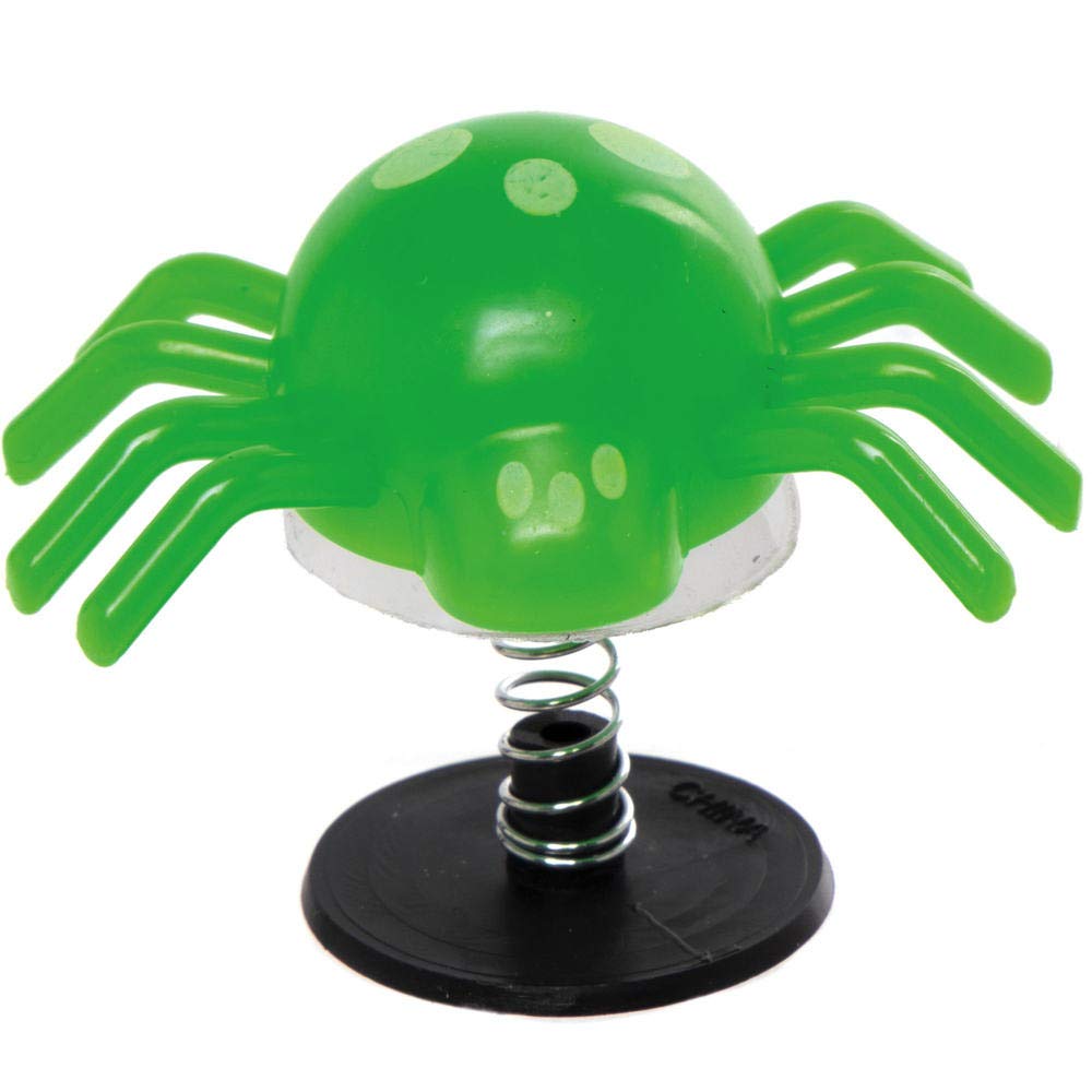 Baker Ross AX373 Spider Jump Up Toys – Pack of 8, Popping Toy For Kids ...