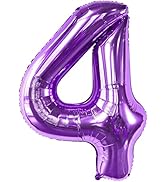 Amazon.com: Giant, 40 Inch Gold 38 Balloon Numbers - 38 Balloons ...