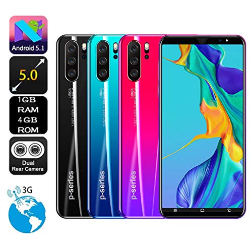 New Unlocked Smartphone, 5.0 inch Dual SIM HD Camera 1G+4GB Android 5.1 ...