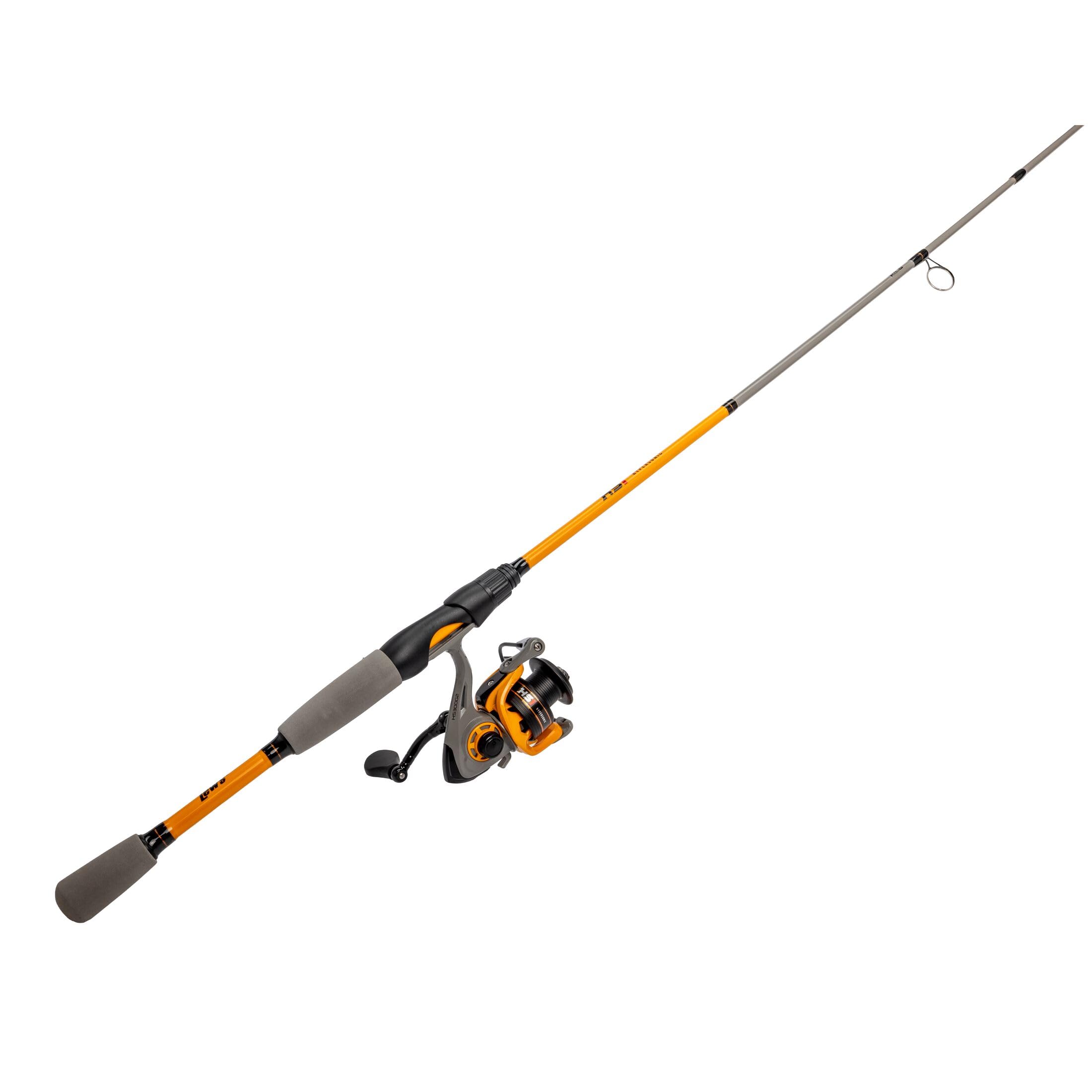 Lew’s Hypersonic Spinning Reel and Fishing Rod Combo, 6-Foot 6-Inch Med ...