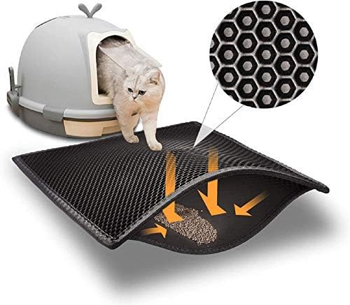 سعر Cat litter pad anti-tracking garbage pad, honeycomb double-layer ...