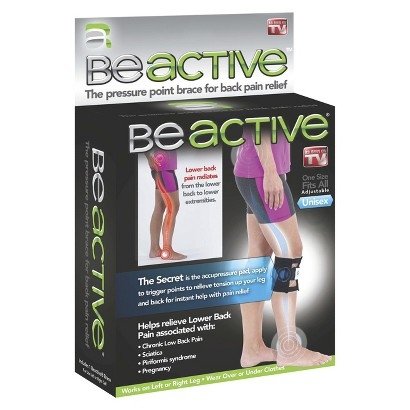 Buy BeACTIVE Be Active Brace Acupressure for Sciatica As Seen on TV Be ...