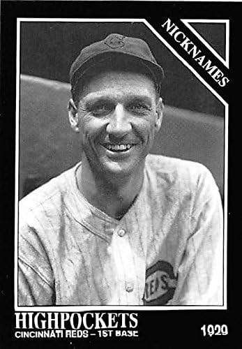 George Kelly baseball card (Highpockets Cincinnati Reds Hall of Fame ...