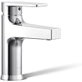 Kohler 74013-4-CP Taut Bathroom Sink Faucet, 1 Hole, Single-Handle ...