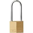 Master Lock 140QLH Solid Lock, 4 Pack, Brass, Silver, 4 Padlock - - Amazon.com