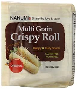 Amazon.com: Nanumi Multi Grain Crispy Roll, Original, 4.76 Ounce (Pack ...