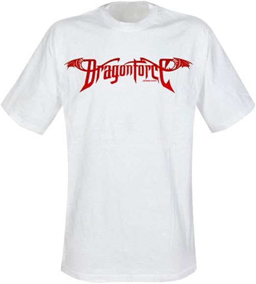 Dragonforce - T-Shirt Red Logo (in XL): Amazon.co.uk: Clothing