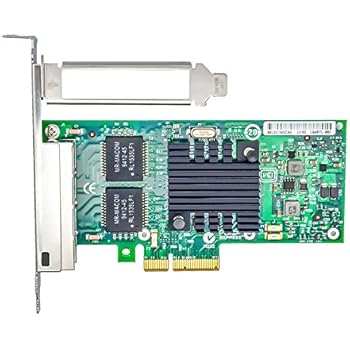 Amazon.com: Jeirdus with Intel 82580 Chipset I340-T4 E1G44HT 1G Gigabit Ethernet Network Adapter ...