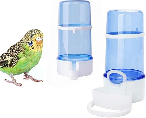 سعر SupWolf 2 Pack Pet Bird Automatic Water Feeder, 13.5 Oz Parrot Water Dispenser, Bird Cage ...