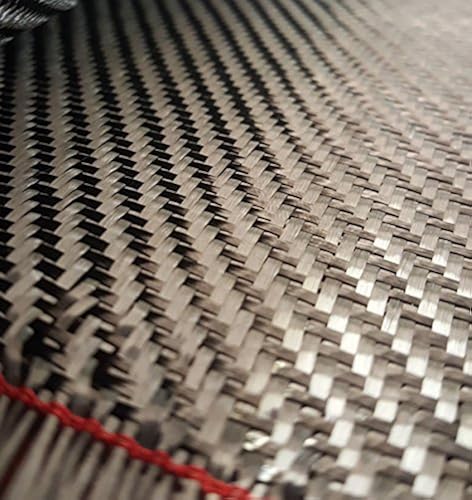 4 in x 10 FT - Carbon Fiber FABRIC-2x2 Twill WEAVE-3K - 220g-Black in ...
