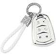 Amazon.com: PIFOOG Escalade Key Fob Cover for Cadillac 6 Button Smart ...