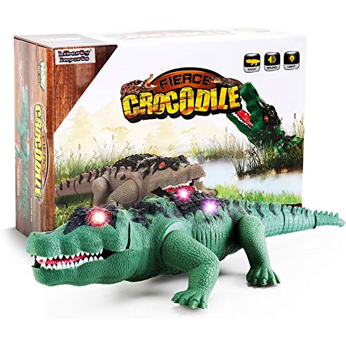 Liberty Imports Crocodile Toy Battery Operated 16 inches Alligator with ...