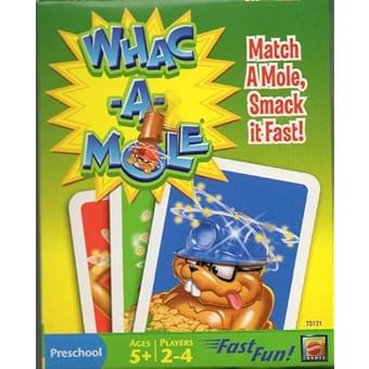 Whac A Mole Card Game Whacamole Ages 5 and Up - Epic Kids Toys