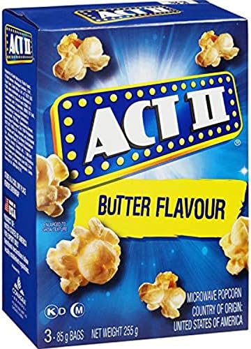 Act II Butter Flavor Popcorn, 255 gm price in UAE | Amazon UAE ...