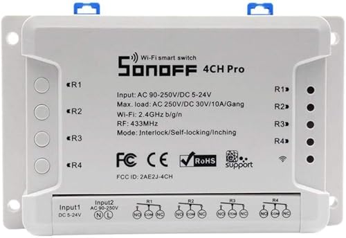 Sonoff 4CH Pro & Sonoff 4CH Pro R2 price in Egypt | Amazon Egypt | kanbkam