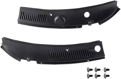 Amazon.com: 2Pcs Windshield Wiper Cowl Vent Grille Panel Hood For Ford ...