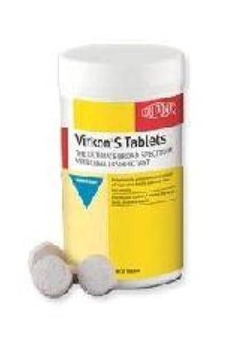 Virkon Aquatic Tablets. 50 x 5 Gram. Broad Spectrum Virucidal ...
