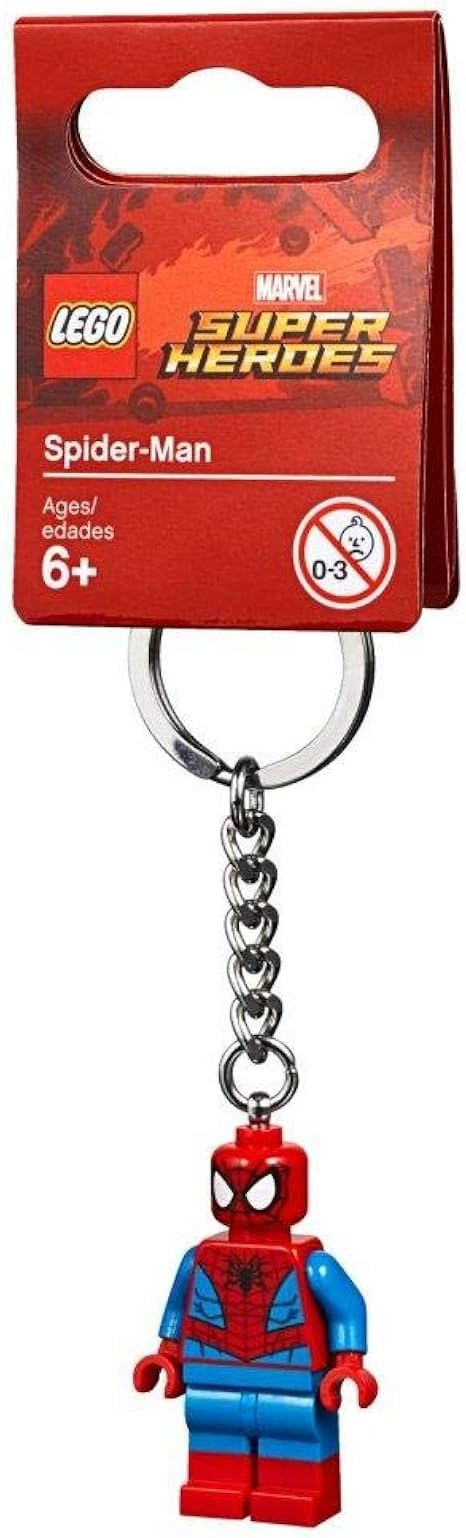 LEGO Marvel Super Heroes Spider-Man Keychain 853950: Amazon.co.uk: Clothing