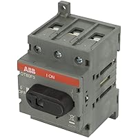 Amazon.com: 1- ABB OT80F3 DISCONNECT NON-FUSIBLE SWITCH, 3P, 80A, UL508 ...