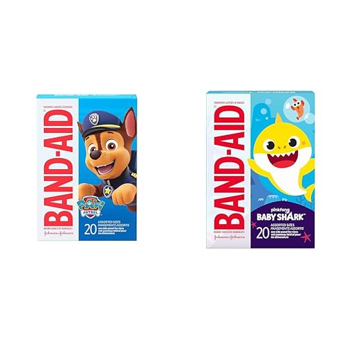 Band-Aid Brand Sterile Adhesive Individually Wrapped Bandages for Kids ...