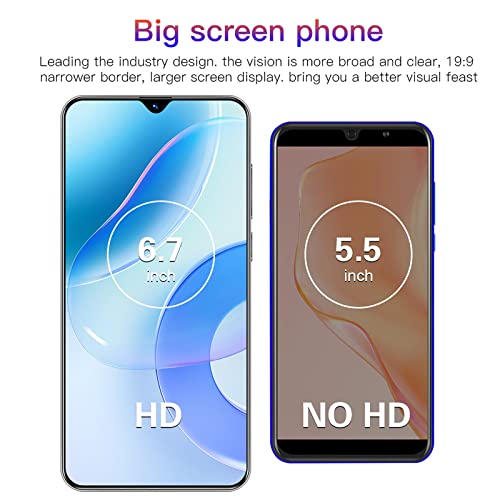 Buy HSHOR Unlocked Smartphone Unlocked Android Smartphone, 6.7 inch ...