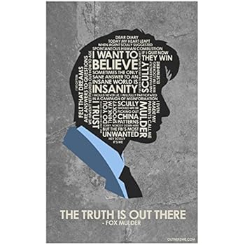 Amazon.com: X FILES "The Truth is Out There" (1993-2002) Tv Show Poster ...