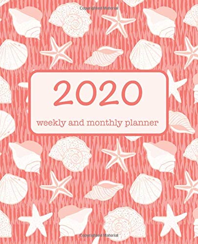 2020 Weekly and Monthly Planner: Calendar Schedule | Academic Organizer ...