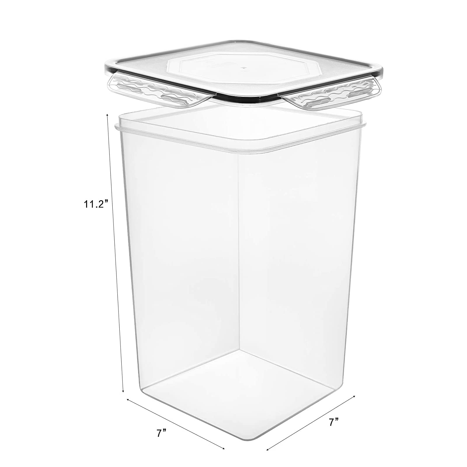 Mua Extra Large 7qt / 6.5L/220oz Tall Food Storage Containers, WIDE ...