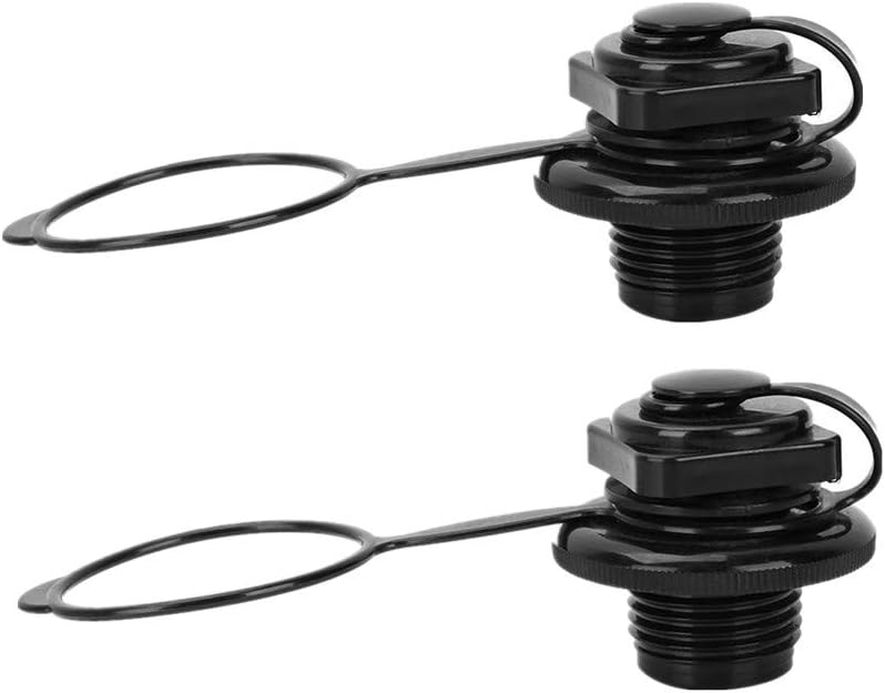 Amazon.com : Tbest 2pcs Inflatable Air Valve 23.9mm Black Plastic ...