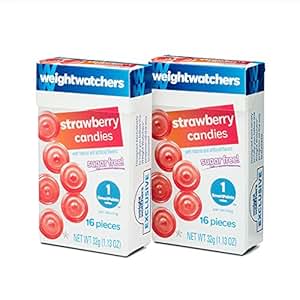 Amazon.com : Weight Watchers Candies Strawberry Fruities 1 point value ...