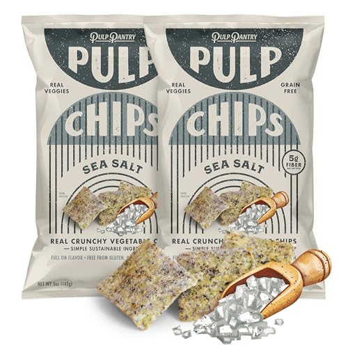 Pulp Pantry Grain Free Veggie Tortilla Chips, Corn Free, Potato Free ...