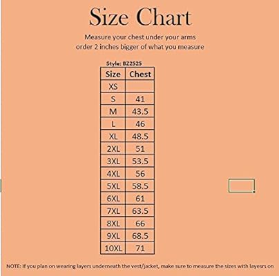 Buffalo Motorcycle Jacket Size Guide | Reviewmotors.co