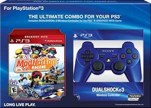 Amazon.com: ModNation Racers with DualShock 3 Bundle (Blue ...