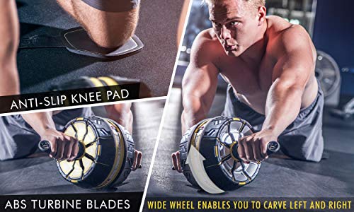 Ab Roller Kinetic Exercise Wheel - Core Training Equipment, Abs ...