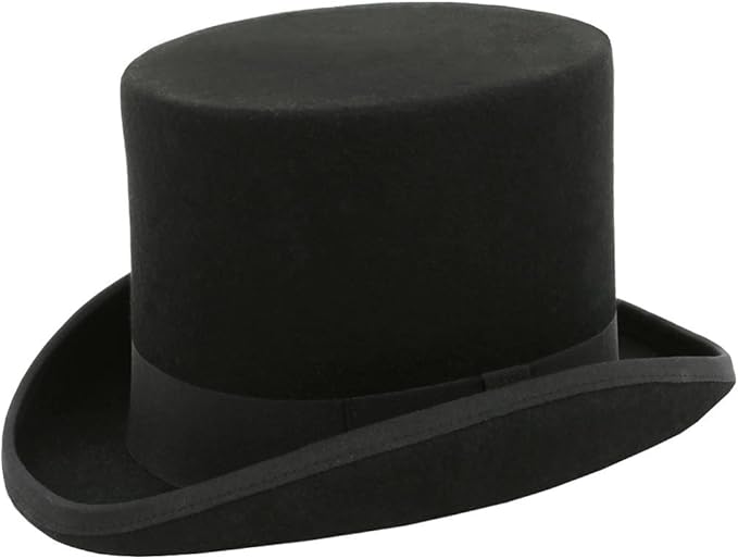 Victorian Men's Hats- Top Hats, Bowlers, Western Hats