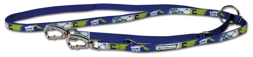 Nipper & Chipper X-Trm Dog 7-Way Lead, Small, Blue : Amazon.co.uk: Pet ...