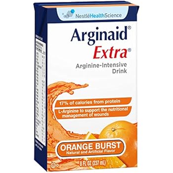Amazon.com : Arginine Supplement Arginaid Orange 9.2 Gram Individual ...