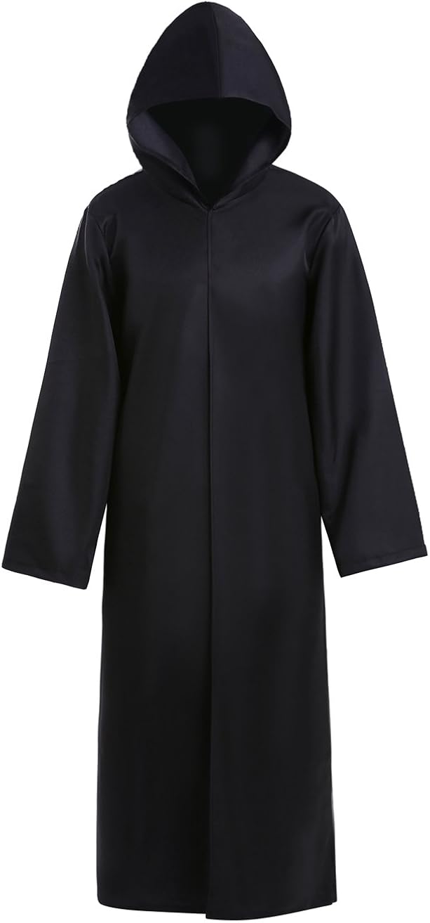 Beskie Unisex Halloween Chirstmas Cape Hooded Cloak Jedi Robe Cosplay ...