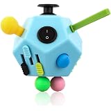 Amazon.com: ATiC 12 Sided Fidget Cube, Fidget Twiddle Cube Dodecagon ...