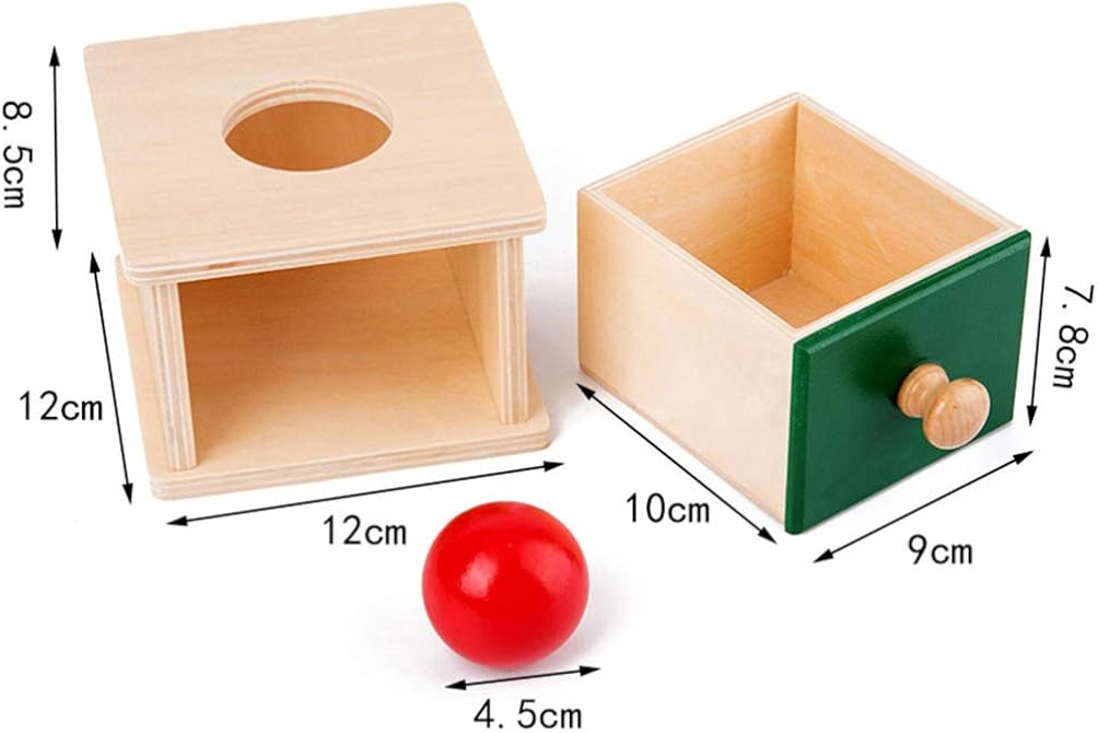 STOBOK Montessori Infant Coin Box Preschool Learning Montessori ...