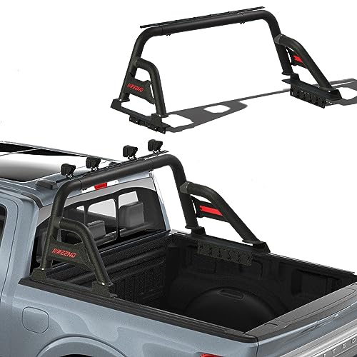 IIIREENO Roll Bar | Adjustable Sport Chase Rack Roll Bar for Mid Size ...