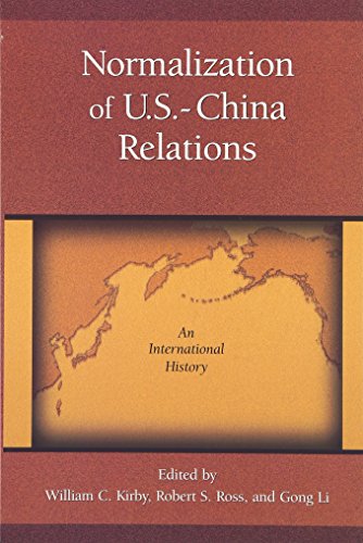 Normalization of U.S.–China Relations: An International History ...