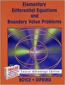 By William E. Boyce, Richard C. DiPrima: Elementary Differential ...