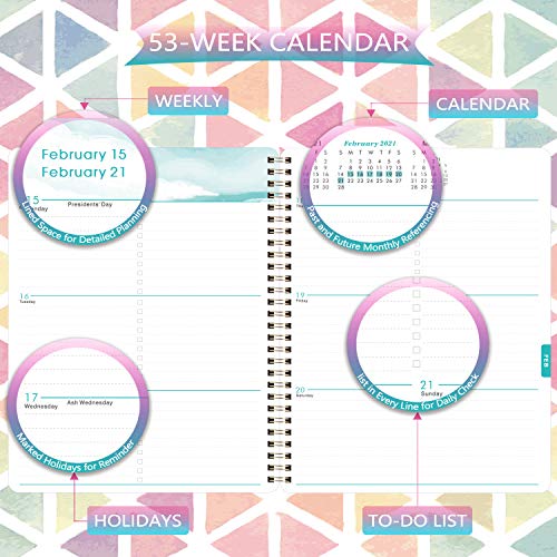 2021-2022 Teacher Planner-Green Blossom | Pricepulse