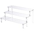 Amazon.com: Acrylic Risers Display Stands, 3 Tier Perfume Organizer Display Shelf & Versatile ...