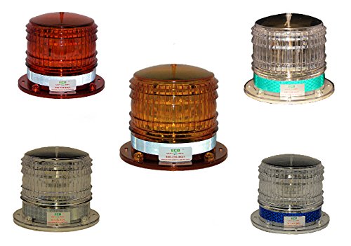 S8LFM 2NM IP67 SOLAR FLASHING LED Magnetic Marine Dock Barge Safety ...